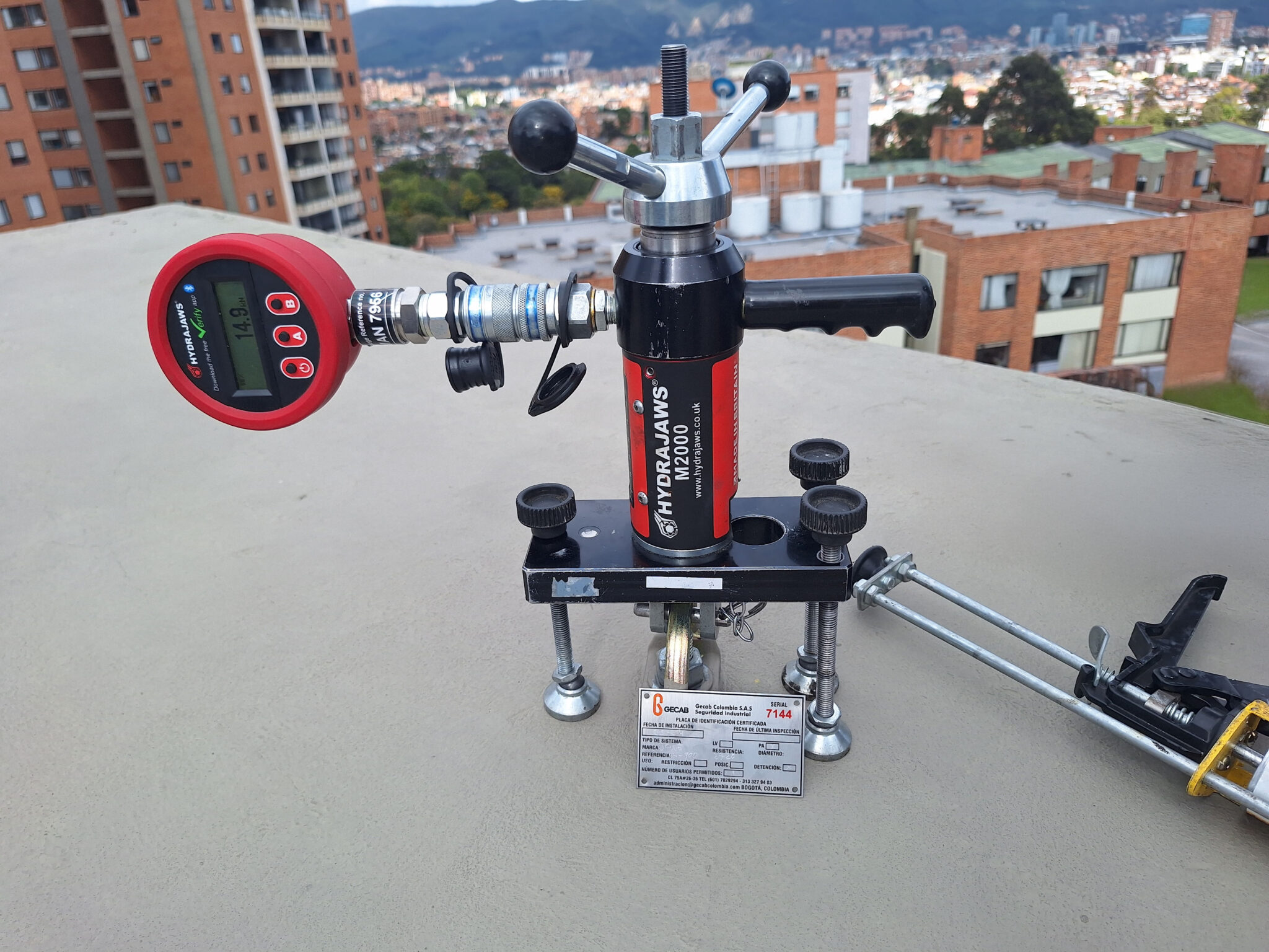 Puntos de anclaje certificados